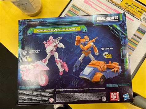 Transformers Legacy Evolution War Dawn 2 Pack Revealed Transformers