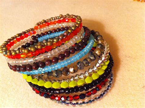 Memory Wire Wrap Bracelet Memory Wire Wrap Bracelets Wire Wrapped
