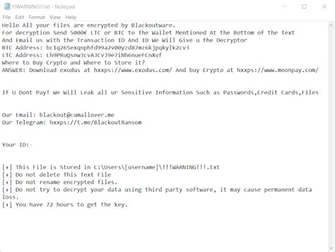 How To Remove Blackoutware Ransomware And Decrypt Blo Files Bugsfighter