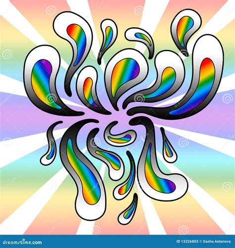 Twisted Figures Stock Illustration Illustration Of Color 13326803