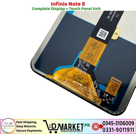 Infinix Note LCD Panel Unit Combo Exclusive