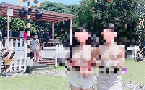 裸拍族入侵台南打卡聖地 2女大白天袒胸露乳里長氣炸調監視器抓人