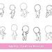 Chibi Stamps Procreate Chibi Poses Procreate Procreate Anime Procreate Figure Stamps