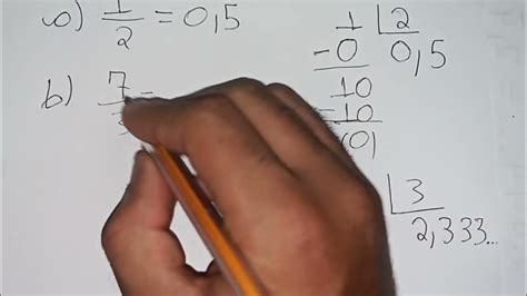 Qual é A Representação Decimal De Cada Um Dos Seguintes Números