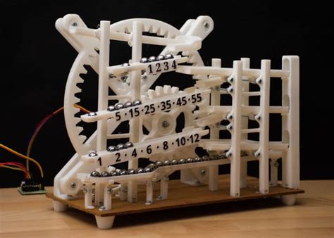 DIY Arduino Marble Clock Geeky Gadgets