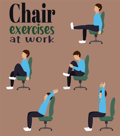 Chair Exercise Routines 10 Free Pdf Printables Printablee Desk