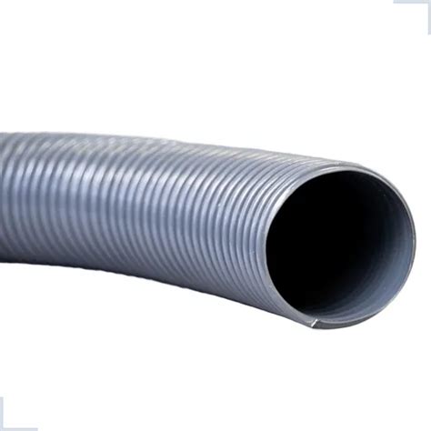 Mangueira Vácuo Ar Cinza 3 Polegadas 10 Metros Duto Sucção Parcelamento Sem Juros