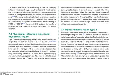 Framework For Type 2 Myocardial Infarction Considering The Clinical Download Scientific Diagram