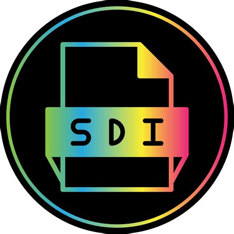 Sdi File Format Icon 16904009 Vector Art At Vecteezy