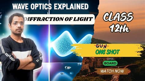 Diffraction Of Light [ Wave Optics ] Physics With Rohit Youtube