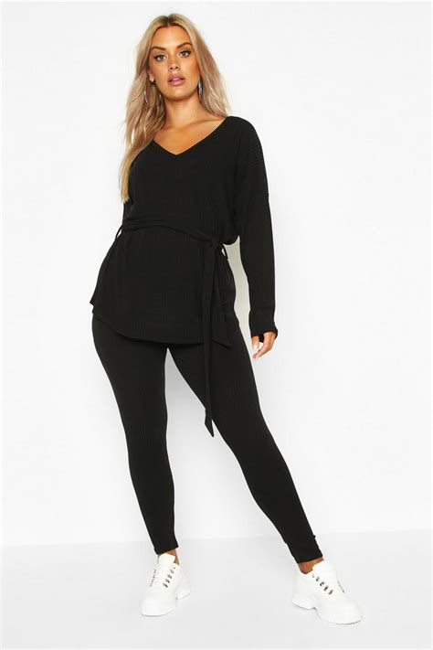 Plus Size Leggings Comfy Plus Size Leggings Boohoo Uk