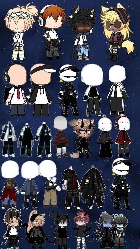 Gacha Boy Outfits