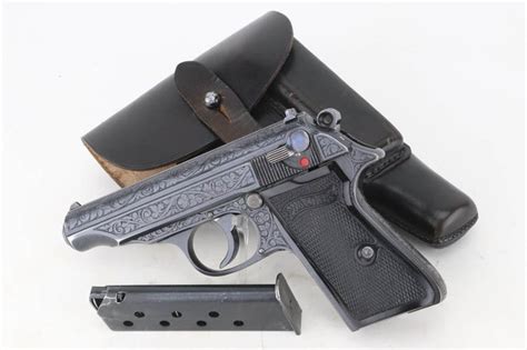 Sold Gorgeous Engraved Walther Pp 1945 Mfg