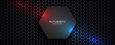 3d 회색 테크노 라인 추상 배경 겹침 레이어는 빛나는 육각형 효과 장식으로 어두운 공간에 있습니다 그래픽 디자인 요소 웹 배너 전단지 카드 또는 브로셔 표지를 위한 뜨겁고