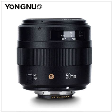 Yongnuo YN 50mm F 1 4N E II Lens For Nikon F Mount Officially Announced Nikon Rumors