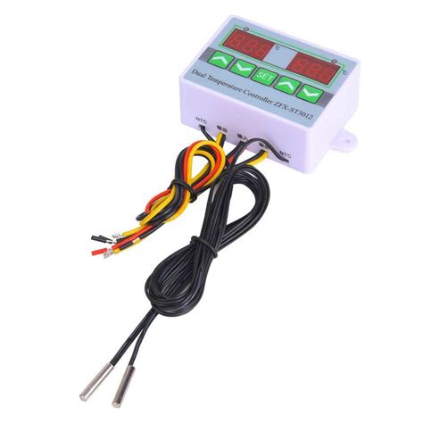 Termometro St Temperature Controller Intelligent Digital Displayed Dual Channel Temperature