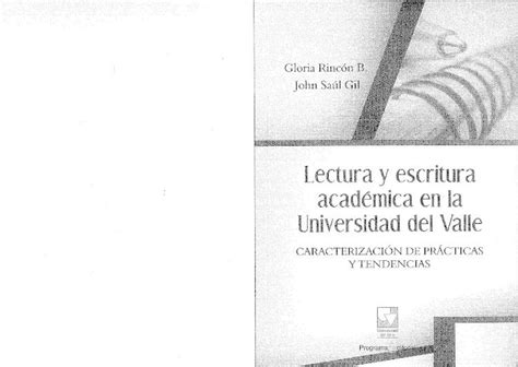 PDF Lectura Y Escritura Academica DOKUMEN TIPS