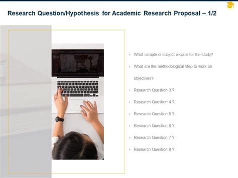 Research Question Hypothesis For Academic Research Proposal Ppt