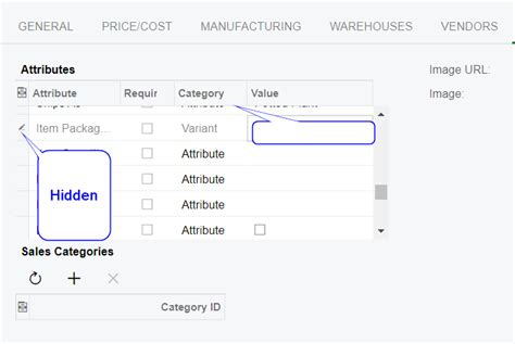 Unable To Edit The Stock Item Attribute Due To Variant Category
