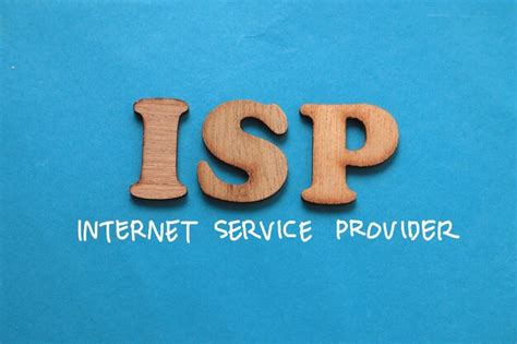 Premium Photo Isp Internet Service Provider Text Words Typography