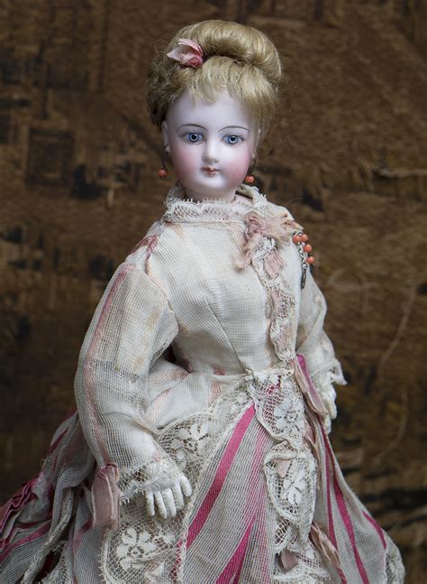 14 36cm ANTIQUE FRENCH BISQUE POUPEE BY GAULTIER IN ORIGINAL BAL