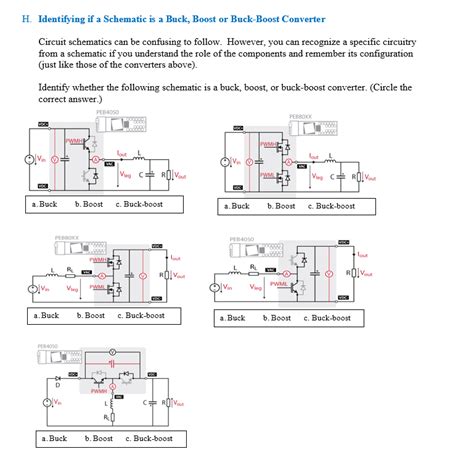 Solved H Identifying If A Schematic Is A Buck Boost Or Chegg
