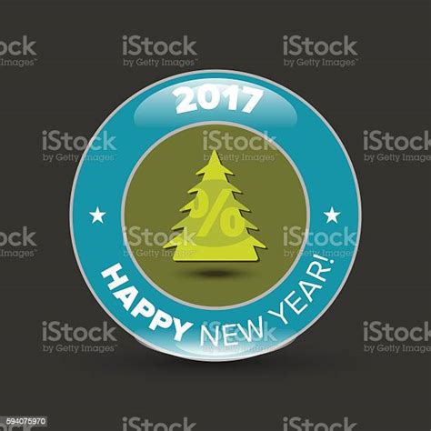 벡터 크리스마스 트리 배지 0명에 대한 스톡 벡터 아트 및 기타 이미지 0명 겨울 나무 Istock