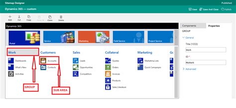 Inline Editing For Sitemap Components In Dynamics 365 V90 Microsoft