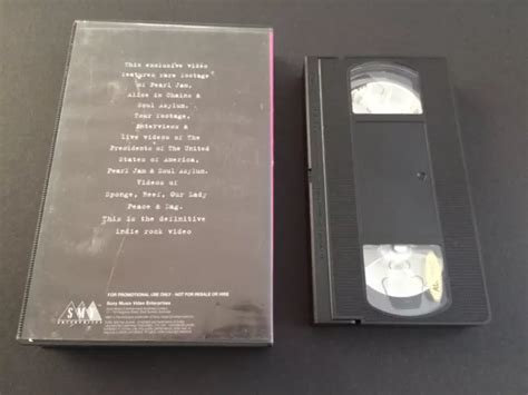 NAKED FAMOUS Oz Sample Only Vhs Video Pearl Jam Alice In Chains Soul