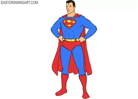 How To Draw Superman Quick Tutorials How To Draw Superman Quick Tutorials