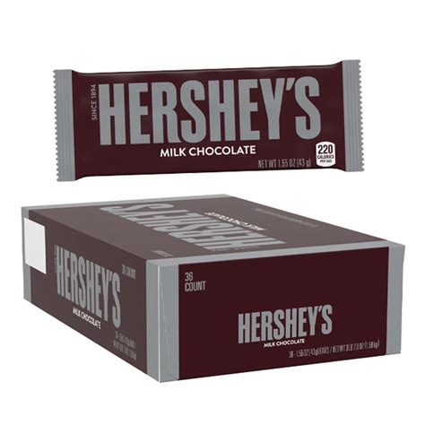 Hersheys Chocolate 36ct Box Click To See All Flavors — Ang Wholesale