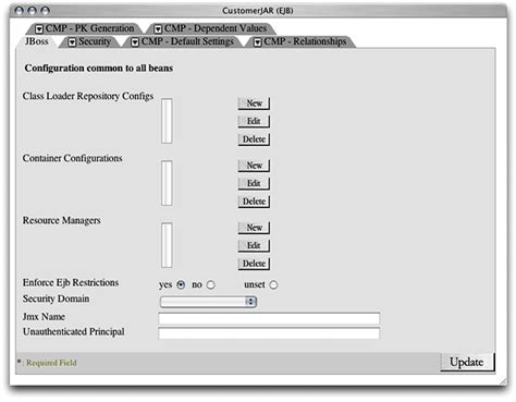 Configuring Applications