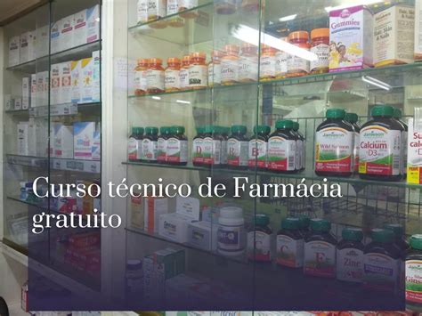 Curso Técnico De Farmácia Gratuito Gf Cursos Ead