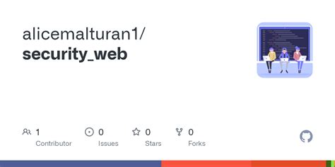 GitHub Alicemalturan1 Security Web