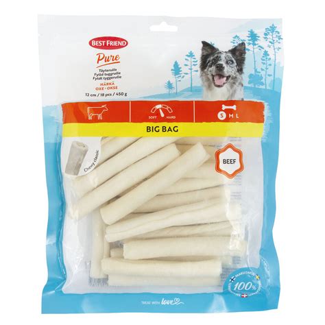 Best Friend Pure Filled Roll Ox Big Bag 12 Cm 18 Pcs 450 G