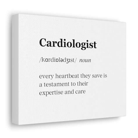 Cardiologist Wall Art Canvas Cardiologist Definition Wall Art