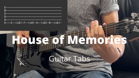 House Of Memories By Panic At The Disco Guitar Tabs YouTube