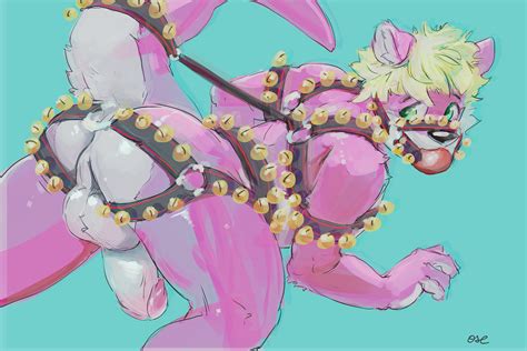 Rule 34 Absurd Res All Fours Anthro Backsack Ball Gag Balls Bell Bell