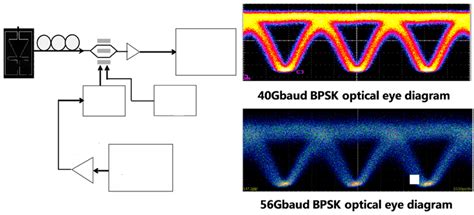 Color Online Experimental Setup For The Substrate Removed Twmzm Bpsk