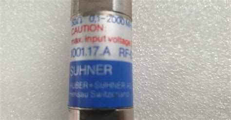Huber Suhner 100117a Rf Detector 50 Ohm Grelly Uk