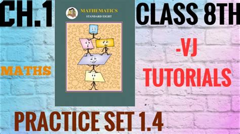 8th Class Chapter 1 Practice Set 14 Vj Tutorials Youtube