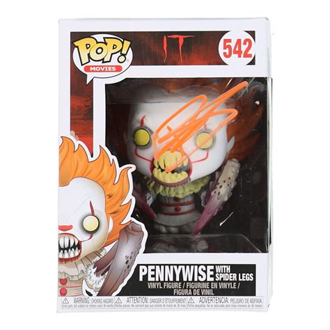 Bill Skarsgard Signed It 542 Pennywise With Spider Legs Funko Pop