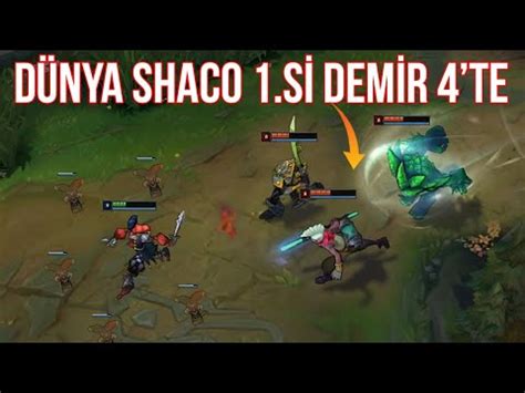 RAHATLATICI VİDEO DÜNYA SHACO Sİ DEMİRDE OYNARSA NE OLUR BilalJester YouTube