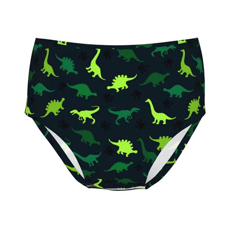 Teen Girls Underwear Dinosaurs Soft Cotton Briefs Panties For Teens