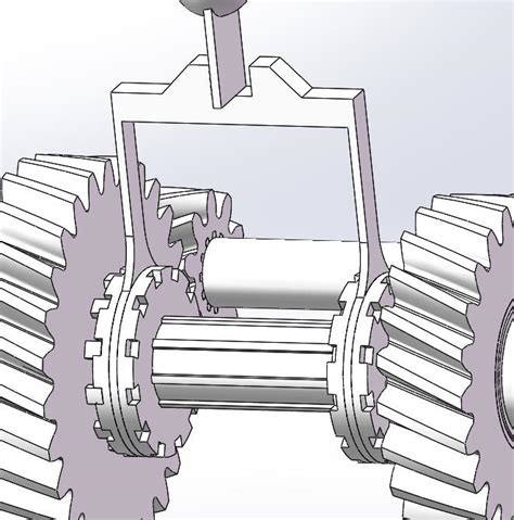 两档变速箱变速机构 530306 20 Solidworks 2016 模型图纸下载 懒石网