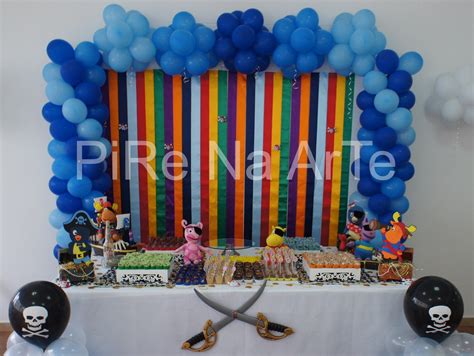 Pire Na Arte Festa Infantil Backyardigans Piratas