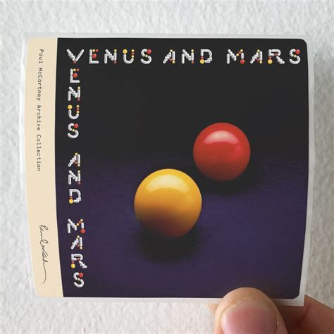 Wings Venus And Mars Album Cover Sticker