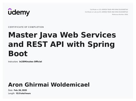 Springboot Java Restapi Webdevelopment Continuouslearning Aron