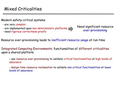 PPT Scheduling Theory For Mixed Criticality Systems PowerPoint Presentation ID
