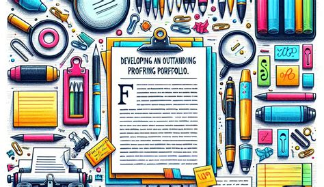 Developing An Outstanding Proofreading Portfolio